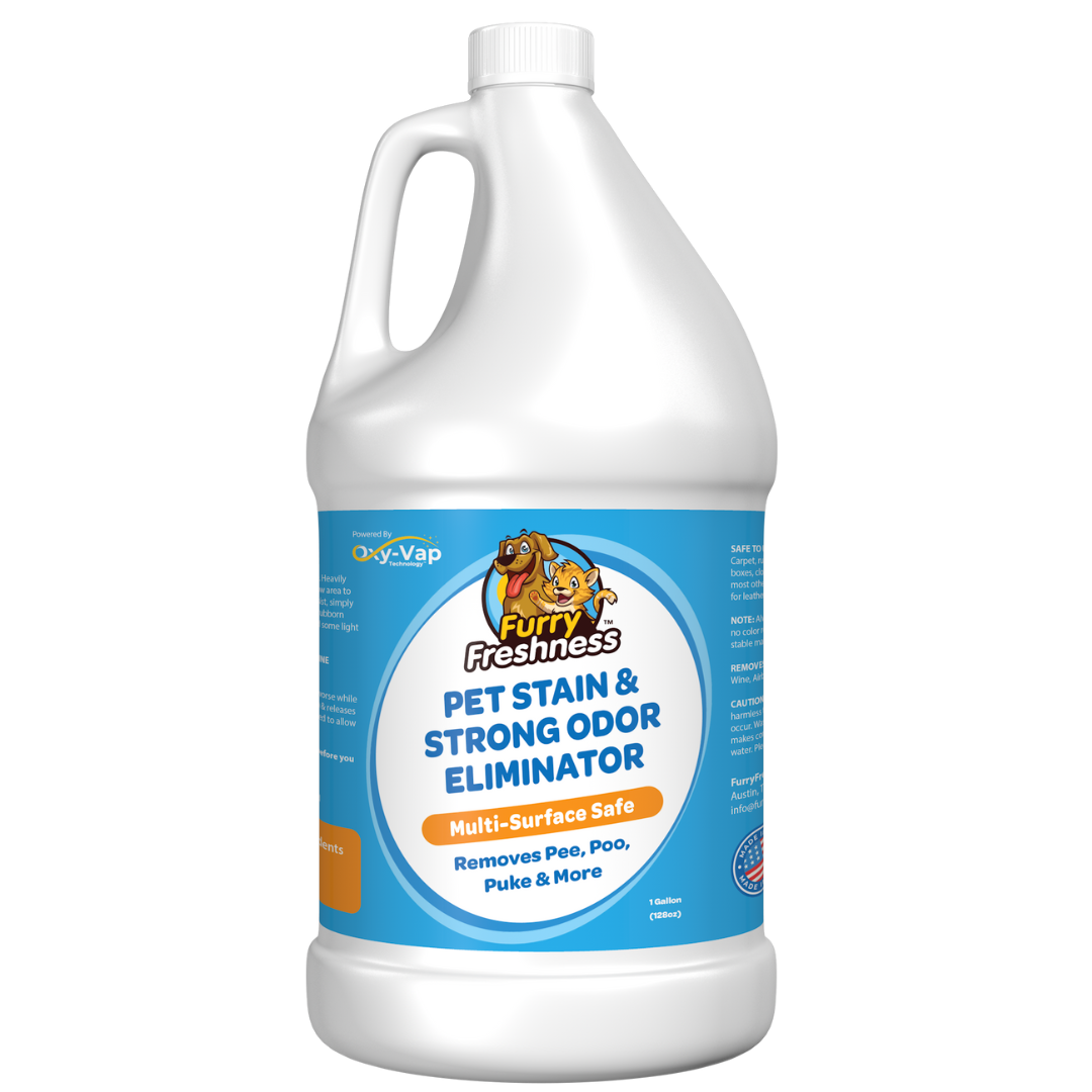 FurryFreshness Pet Stain & Odor Remover - FurryFreshness Premium Stain ...