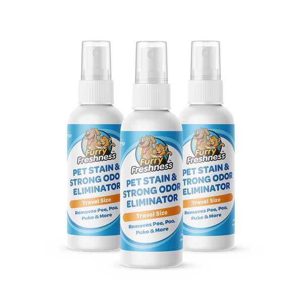 Stain & Odor Eliminator Travel Size - FurryFreshness Premium Stain and ...