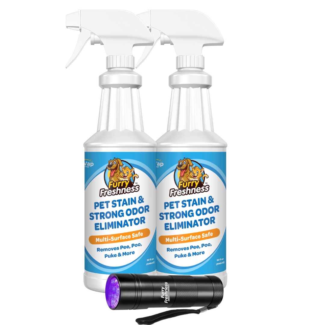 FurryFreshness Pet Stain & Odor Remover (Choose Size) - FurryFreshness ...