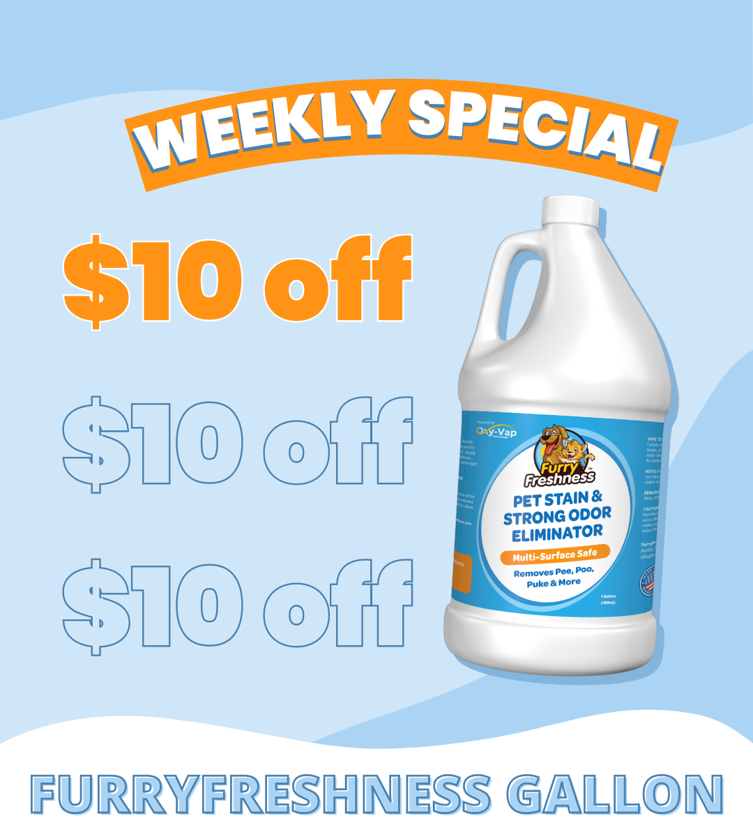 Products - FurryFreshness Premium Stain and Smell Remover