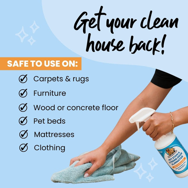 FurryFreshness Pet Stain & Odor Remover (Choose Size) - FurryFreshness ...