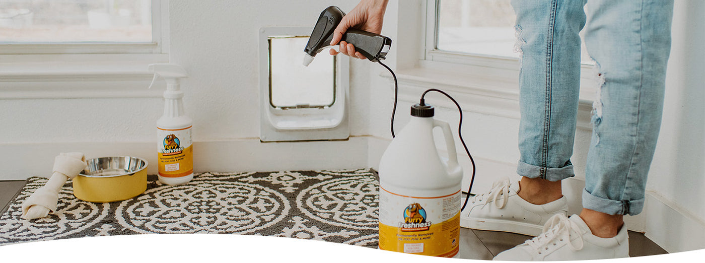 How To Use - FurryFreshness Premium Stain and Smell Remover