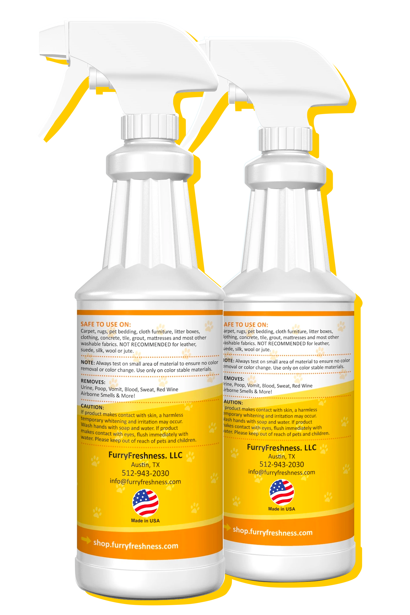 FurryFreshness Feline Formula 32oz 2-Pack - FurryFreshness Premium ...