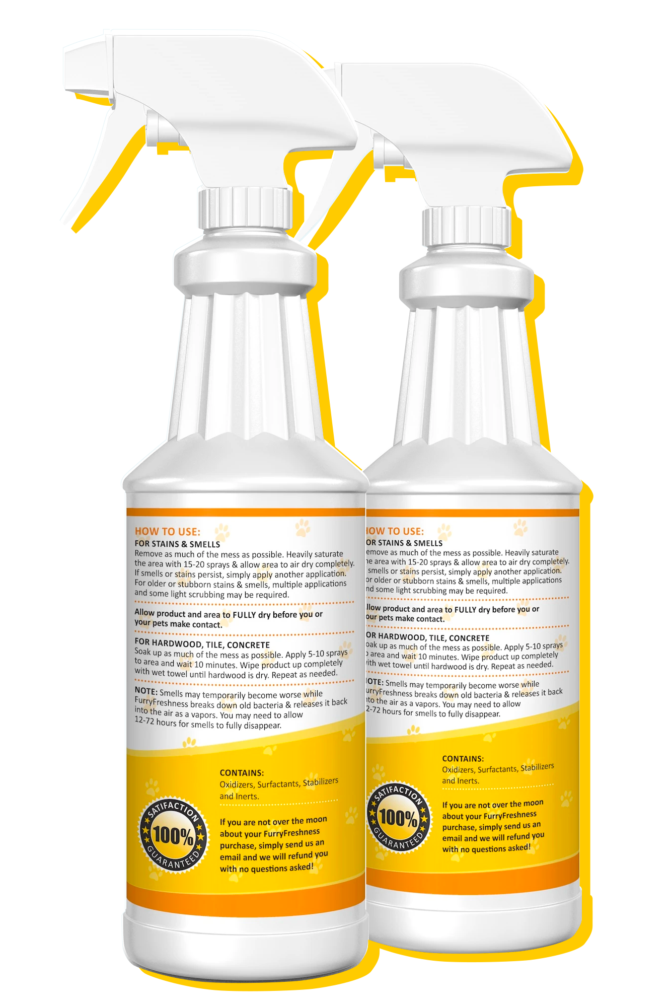 FurryFreshness Feline Formula 32oz 2-Pack - FurryFreshness Premium ...